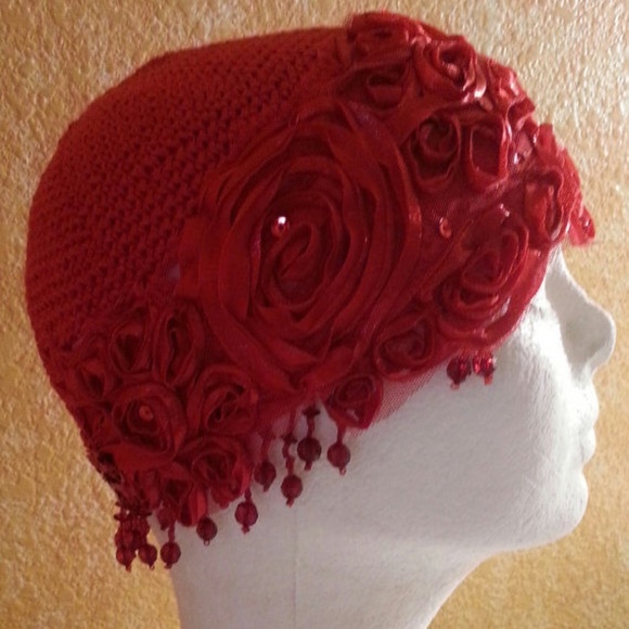 Sebrina Love Bridals | Accessories | Gatsby Flapper Red Sequin Beaded ...